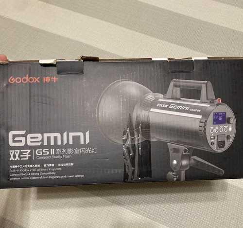 Вспышка студийная Godox Gemini GS400II