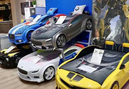 Кровати машины разных моделей