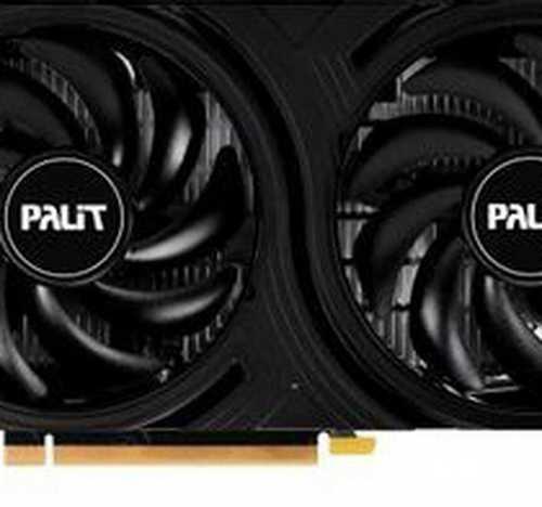 Видеокарта Palit PCI-E 4.0 RTX4060 infinity 2 OC nvidia GeForce RTX 4060 8Gb 128bit gddr6 1830/17000