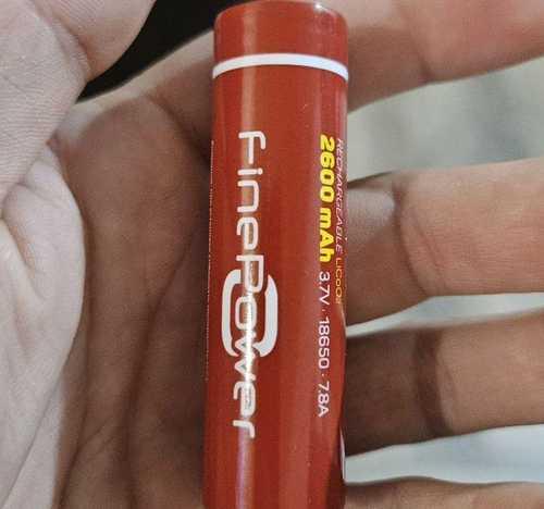 Батарейка 18650 на 2600mAh