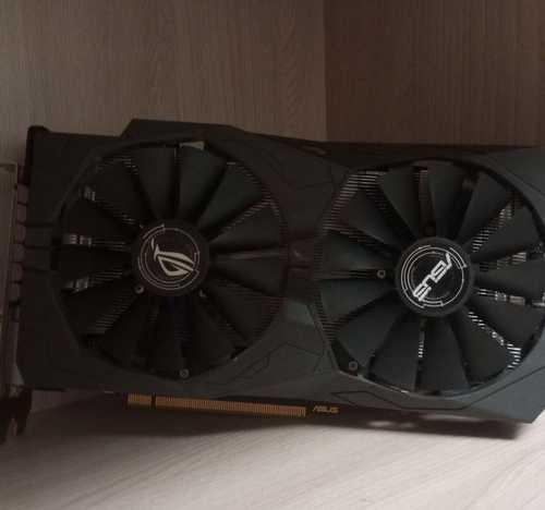 Видеокарта RX 580 2048SP 8 GB Asus Rog Strix