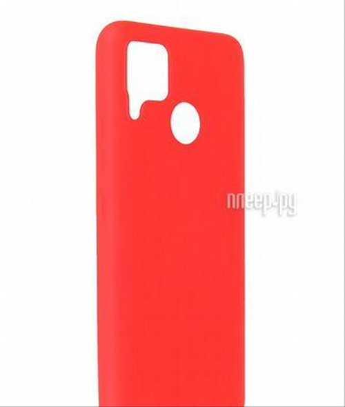 Чехол Pero для Realme C15 Liquid Silicone Red