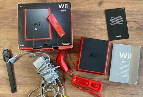 Nintendo Wii mini полный комплект