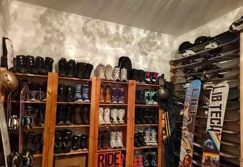 Комплекты Сноуборд, крепления и ботинки