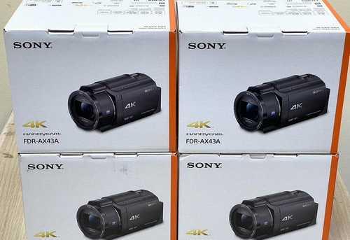 Sony FDR-AX43A Русское меню, Новый