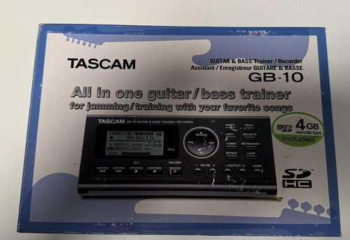 Tascam GB-10 репетитор/рекордер для гитары