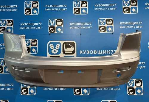 Бампер задний Mitsubishi Lancer X Серебристый мета