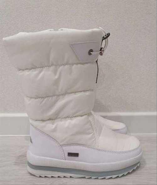 Новые сапоги женские дутыши зимние