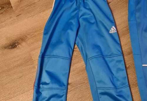 Лыжные разминочные брюки 42 размер adidas