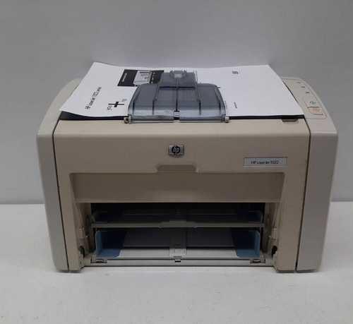 Лазерный принтер HP LaserJet 1022. Новый картирдж