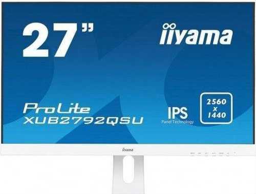 Монитор Iiyama 27 ProLite xub2792hsu-W1 белый