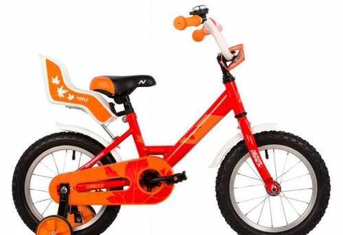 Велосипед детский 14" Novatrack Maple, красный