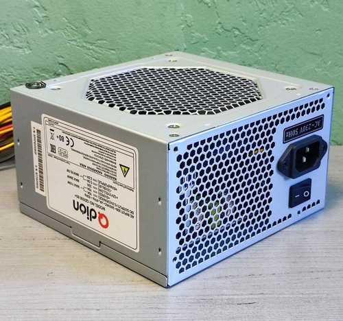 Блок питания QDion 500PNR 500w с активным PFC