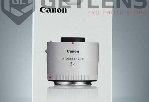 Телеконвертер Canon Extender EF 2x III (новый)