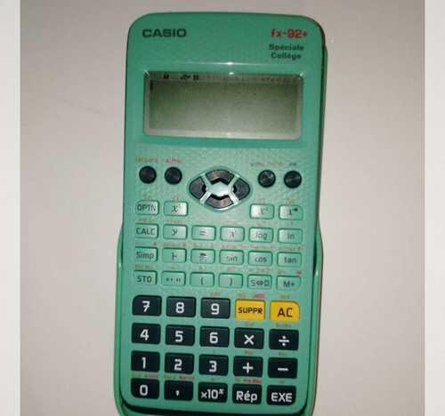 Калькулятор casio fx-92+