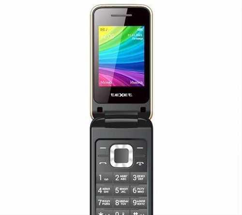 Сотовый телефон Texet TM-204 2,4" Biege GSM