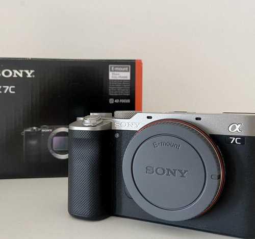 Фотоаппарат Sony Alpha A7C(ilce-7C) Body Silver