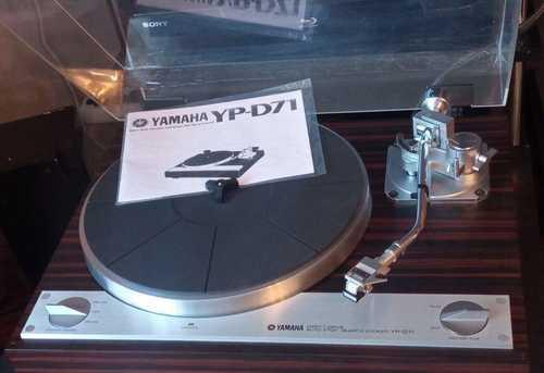 Yаmаhа Yр-D71 + Shure V15 Type lll, состояние