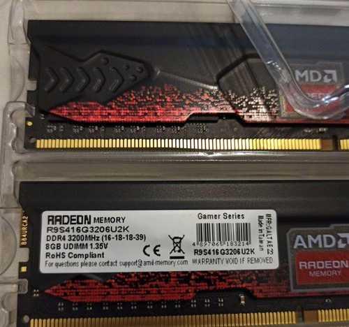 Оперативная память ddr4 16gb