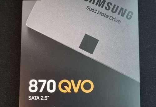 SSD Samsung 870 QVO MZ-77Q1T0BW 1тб (Новый)