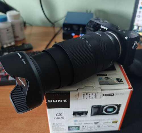 Sony Alpha a6000   объективы и рюкзак