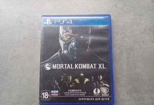 Продаю диск Mortal kombat Xl (PS 4)