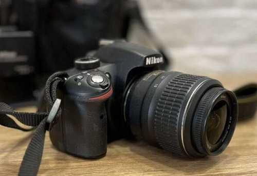 Зеркальный фотоаппарат Nikon D3200, Black