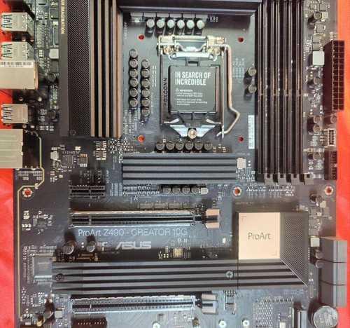 Asus proart z490-creator lga1200