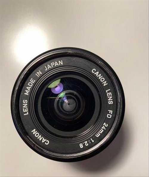 Canon FD 24 mm f/2.8 объектив