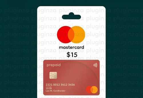 Mastercard Prepaid 15 Подарочная Карта