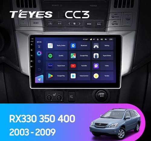 Магнитола CC3 для Lexus RX300 RX330 RX350 RX400H T