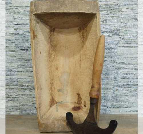 Корыто с тяпкой для рубки