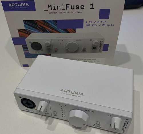 Arturia minifuse 1 white