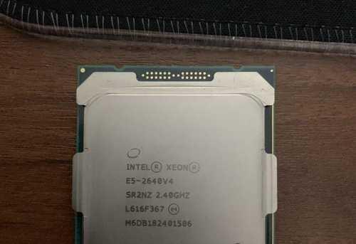 Процессор intel xeon 2640 v4