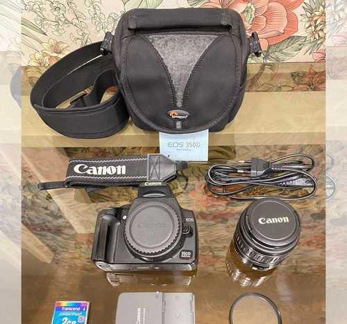 Зеркальная камера Canon 350d KIT  