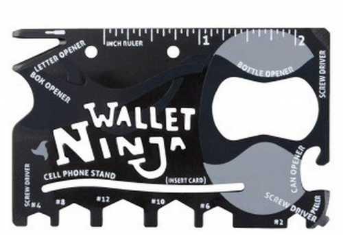 Мультитул Wallet Ninja 16 в 1