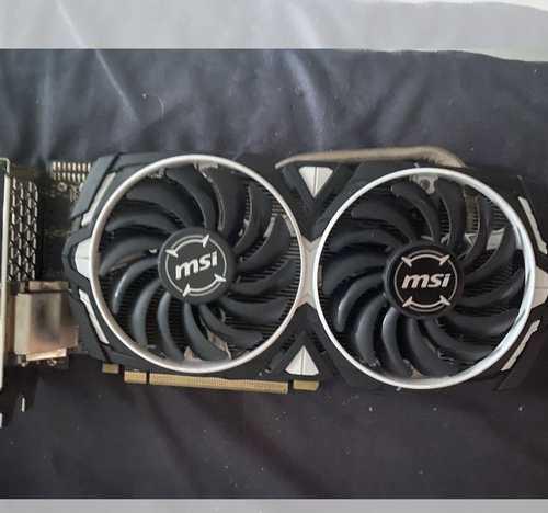 Видеокарта msi rx 580, на запчасти