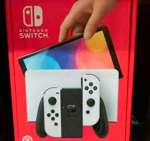 Прошитый Nintendo Switch Oled 64gb   256gb   dobe