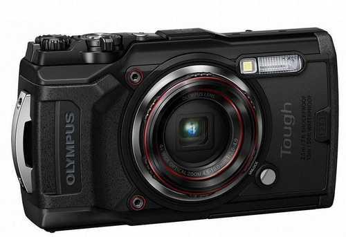 Цифровой фотоаппарат Olympus Tough TG-6 черный