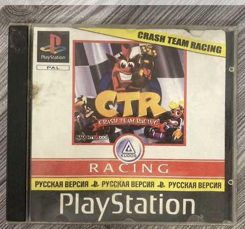 Crash Team Racing CTR PsOne игры диск