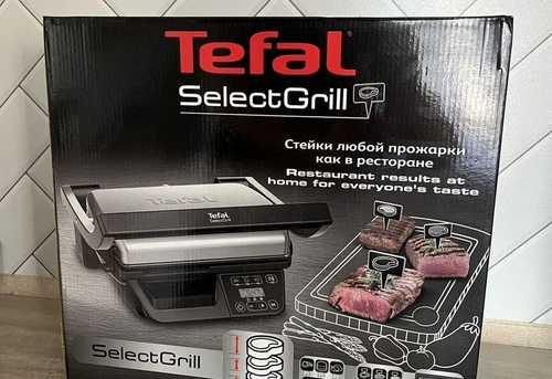 Электрогриль tefal select новый