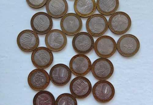 Юбилейные монеты 10 рублей биметаллические