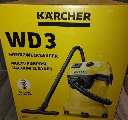 Пылесос karcher wd 3 premium