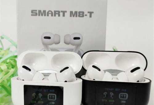 Беспроводные наушники Smart M8-T (С градусником)