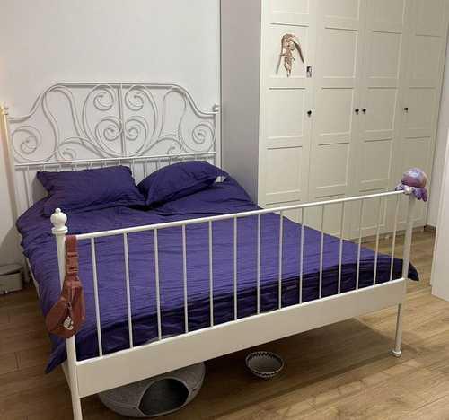 Кровать IKEA лейрвик 160 х 200