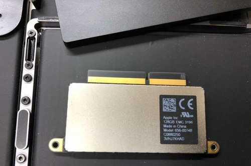 Ssd 128гб macbook pro 13 2016-17 без тачбара