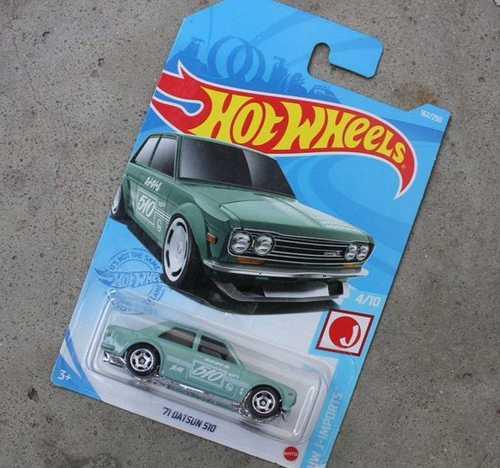 Hot wheels datsun 510 седан