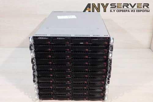 Сервер Supermicro 6018U 4LFF 2PSU