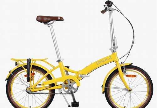 Складной велосипед Shulz Goa Coaster жёлтый новый