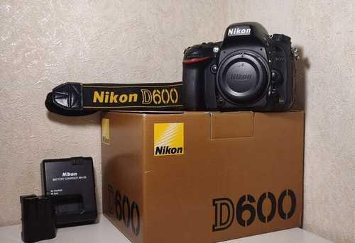 Nikon D600 Body (пробег 100тыс)